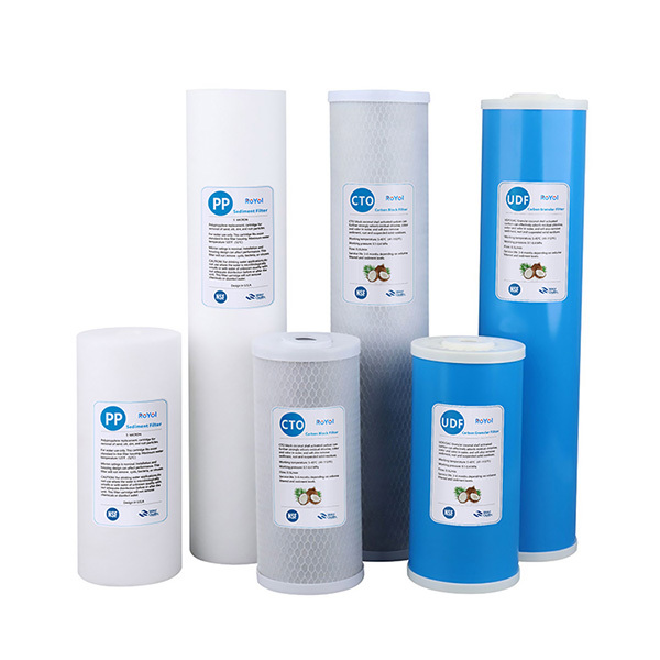 4.5"x10" 4.5"x20" PP Sediment GAC CTO Water Filter Cartridge for Big ...