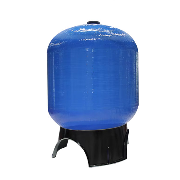 Cylindrical Fiberglass FRP Tanks Softening Pressure Vessels 48x72 Water ...